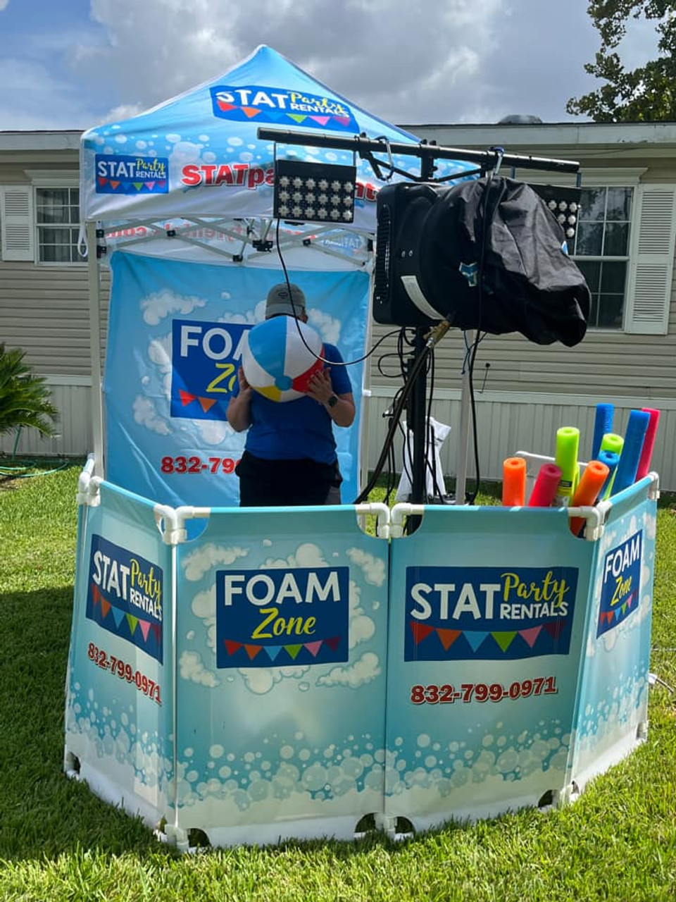 5 foot Tent Full Backwall (Single or Double Side Print)