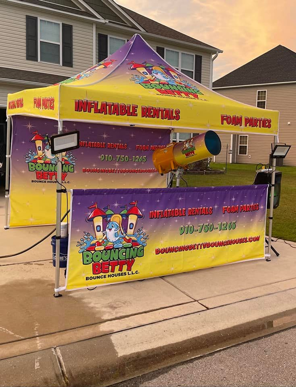 10ft Standard Full Back Wall