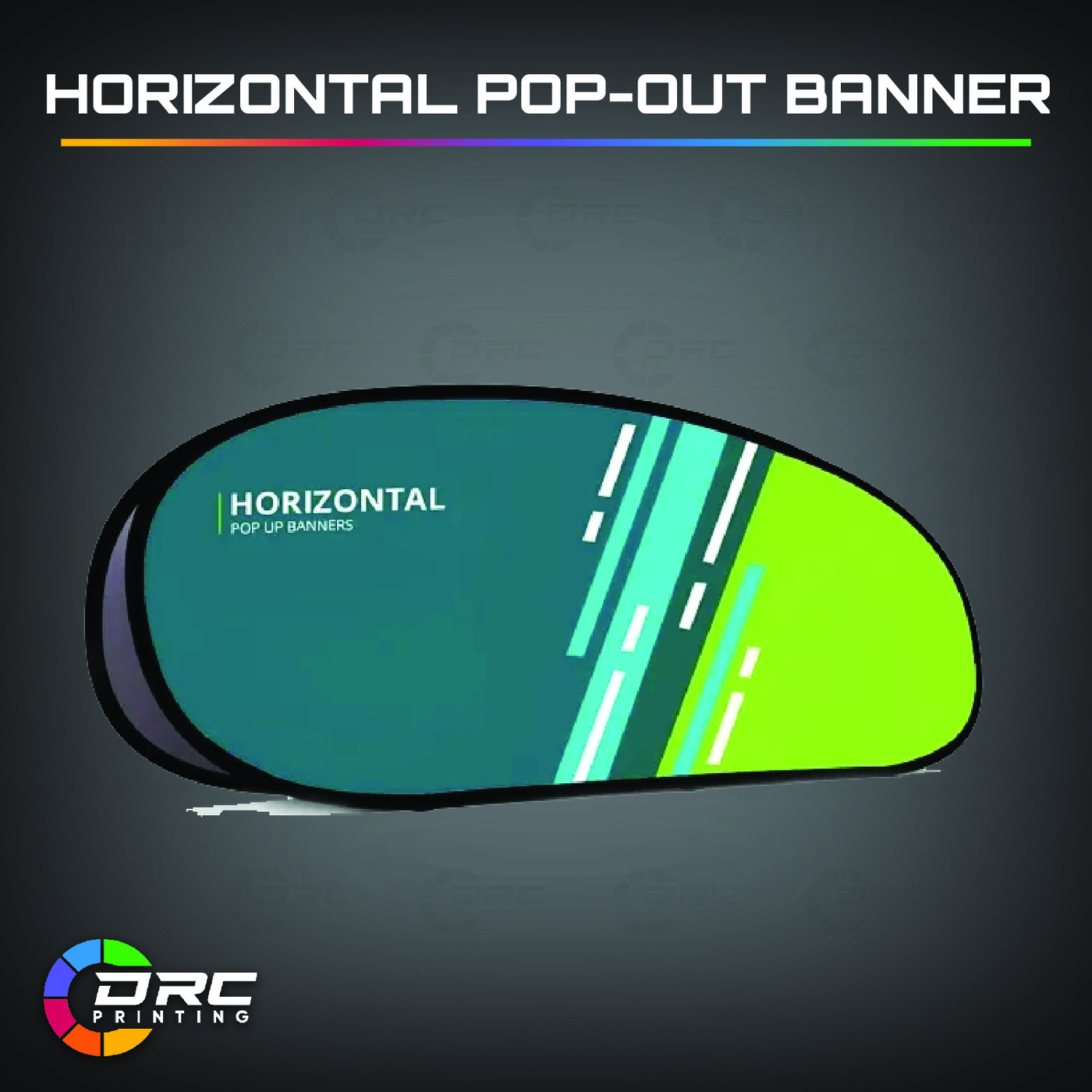 Horizontal Pop Out Banner