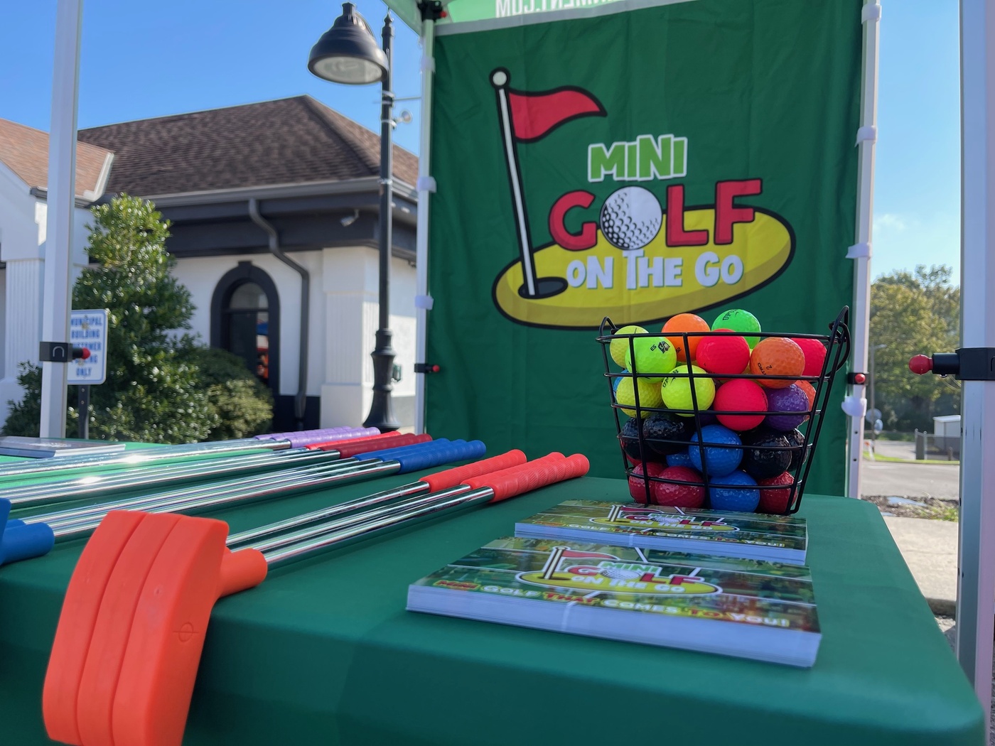 5ft Deluxe Mini Golf Full Wall