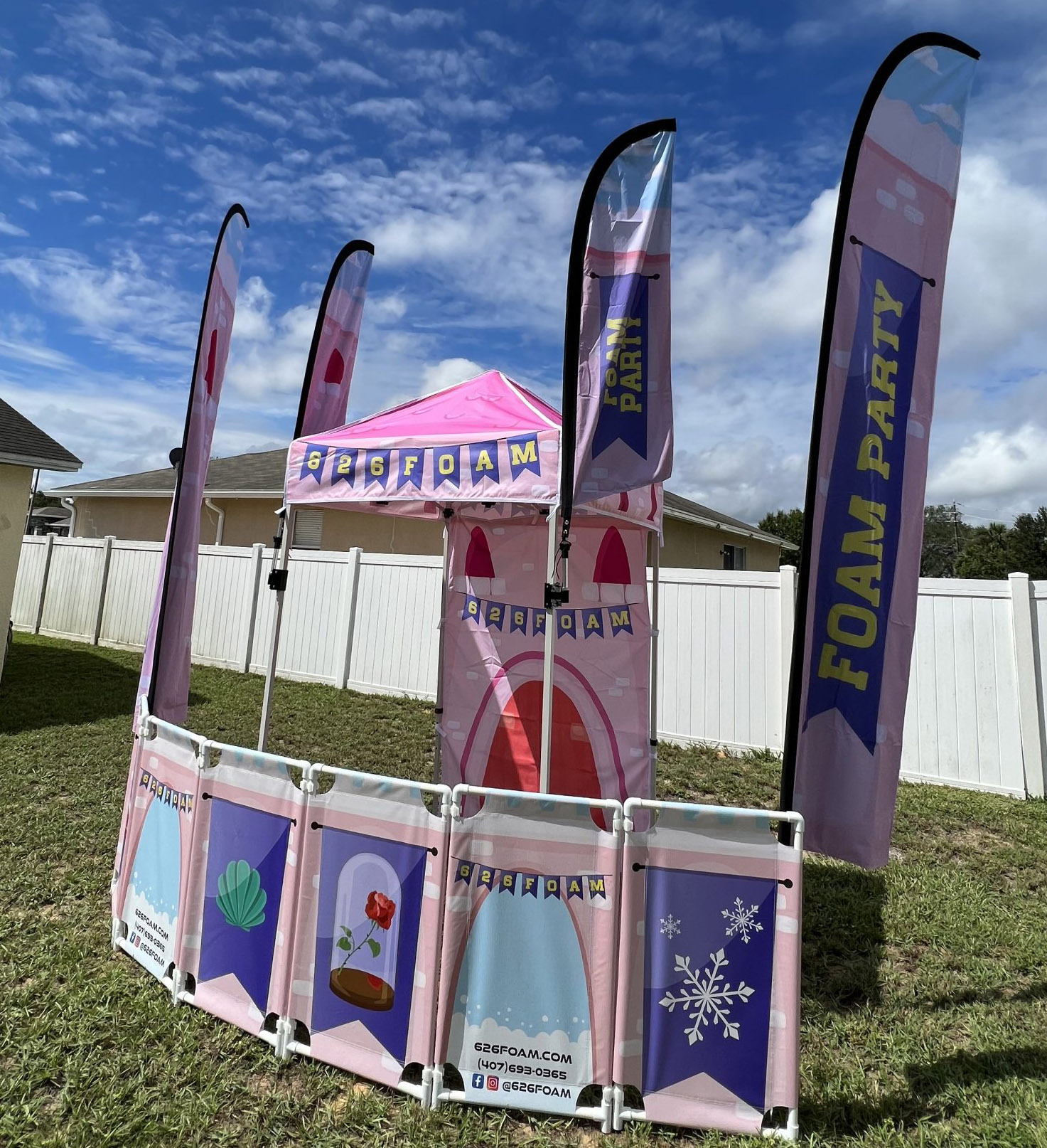 Feather Flag (Single or Double Side Print) Large