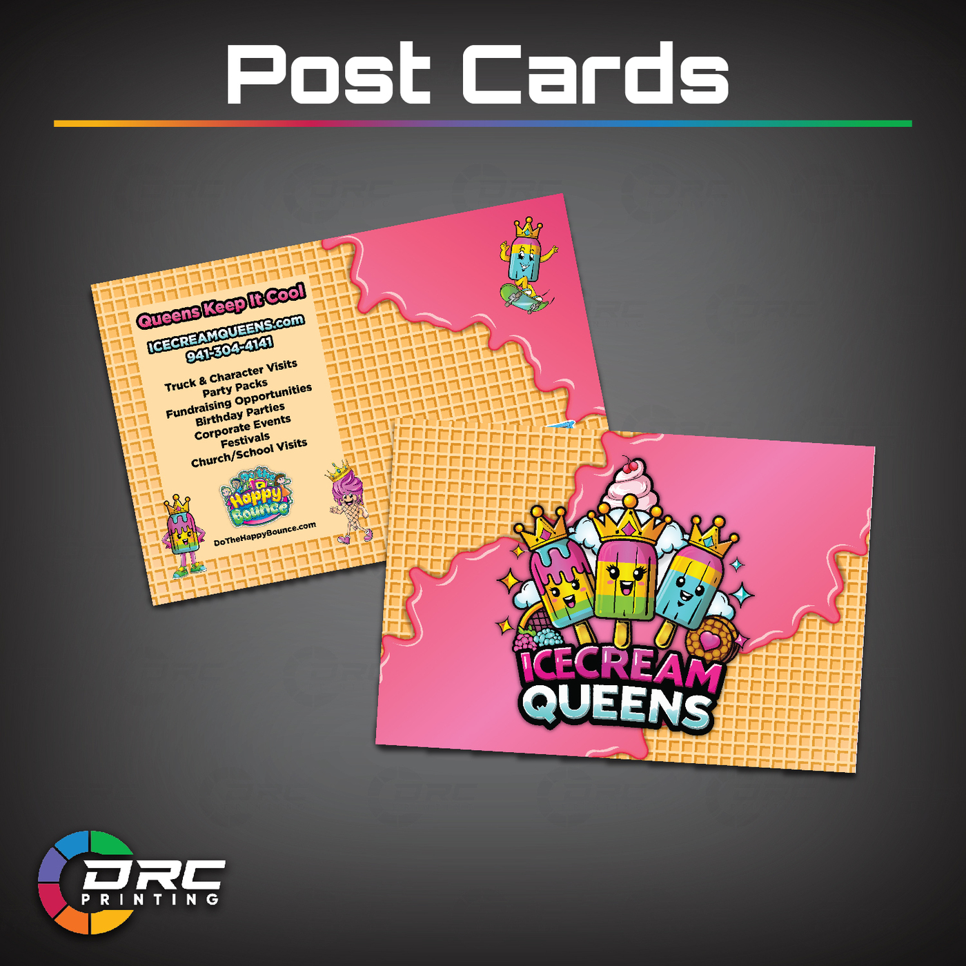 Post Cards 5x7 (Includes Design)