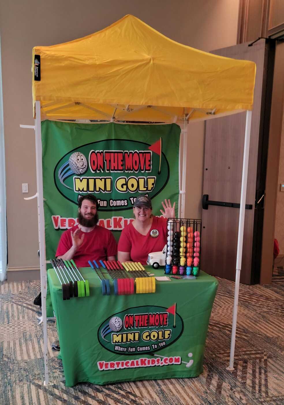 5ft Econo Mini Golf Full Wall