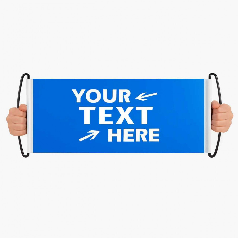 Foam Party Hand Held Banner (10 Pack)